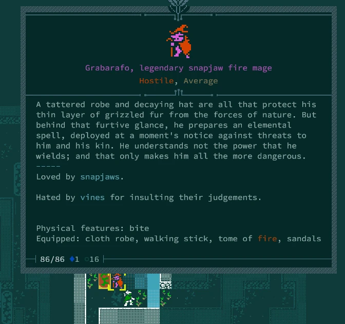 Modding:Tutorial - Snapjaw Mages - Official Caves of Qud Wiki